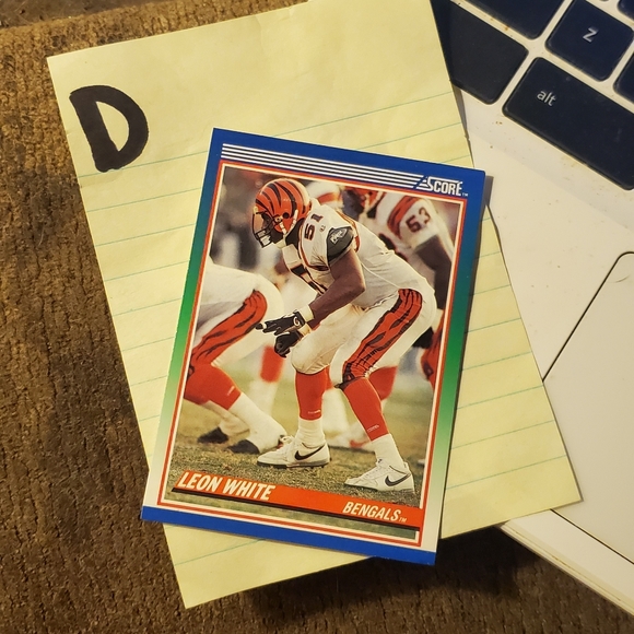 Other | Leon White Football Card | Poshmark